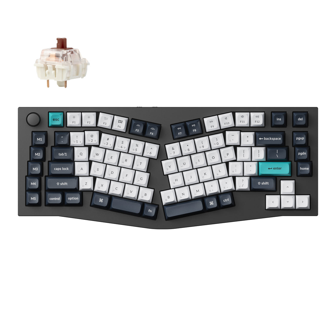 Keychron Q10 Max(Alice佈局) QMK/VIA 全鋁客製化 無線機械式鍵盤(注音版本) – Keychron Taiwan