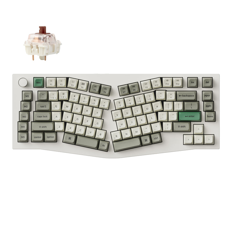 Keychron Q10 Max(Alice佈局) QMK/VIA 全鋁客製化 無線機械式鍵盤(注音版本) – Keychron Taiwan