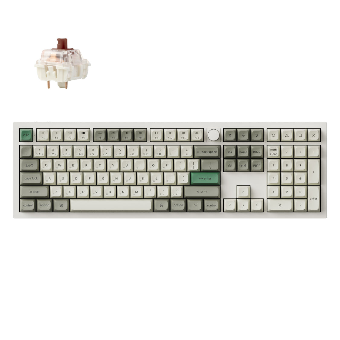 Keychron Q6 Max QMK/VIA 全鋁客製化 無線機械式鍵盤(注音版本) – Keychron Taiwan