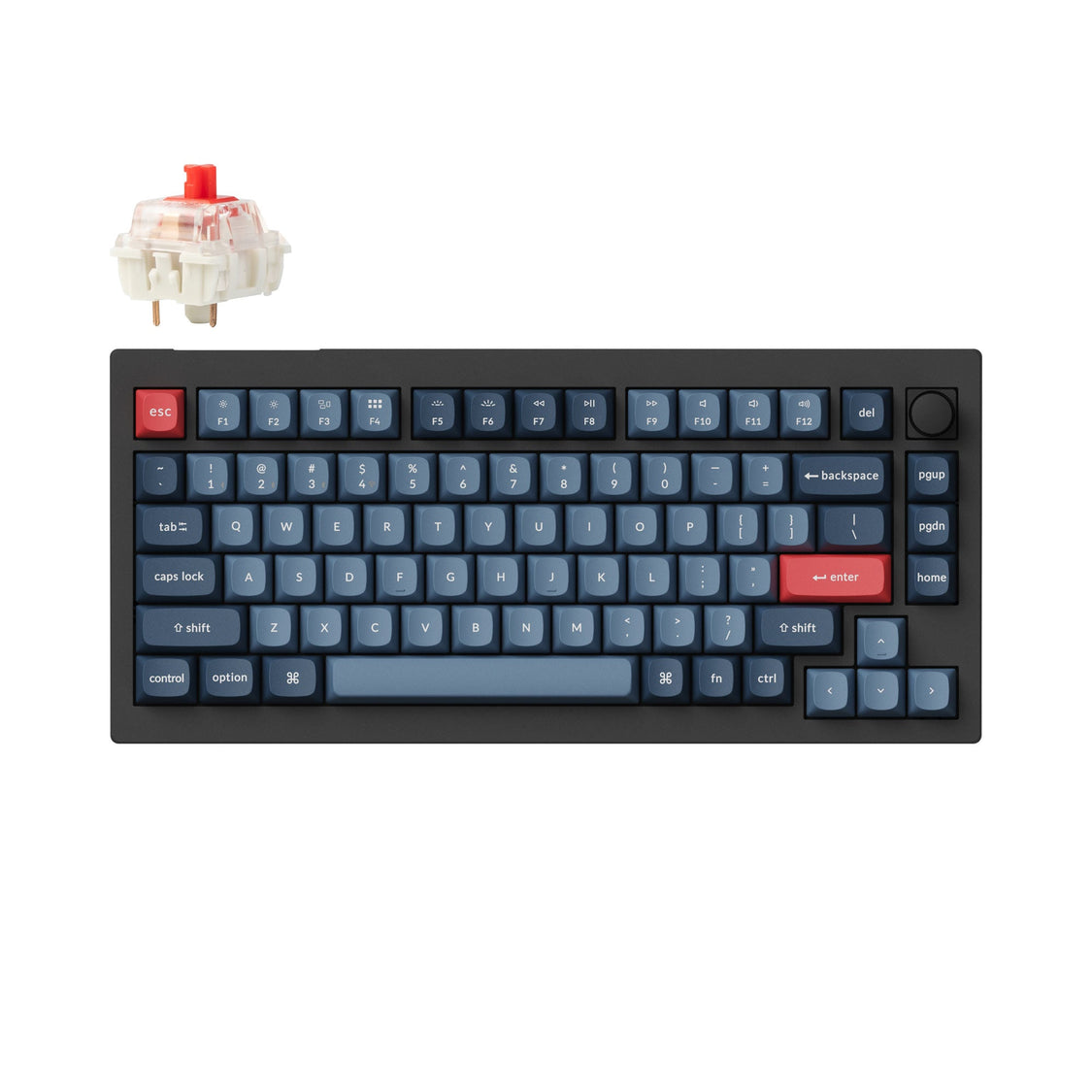Keychron V1 Max Qmkvia無線客製化機械式鍵盤注音版本 Keychron Taiwan